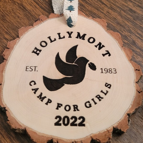 Wooden Camp Ornament, Arrowwood, Shamineau, YMCA, Kippewa, Timberline ...