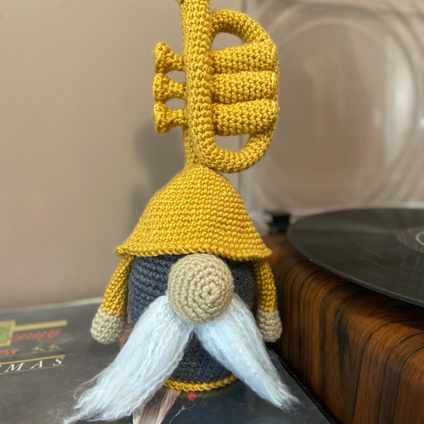 Crochet Trumpet Gnome Pattern, Amigurumi Trumpet, Crochet Gnome - Etsy