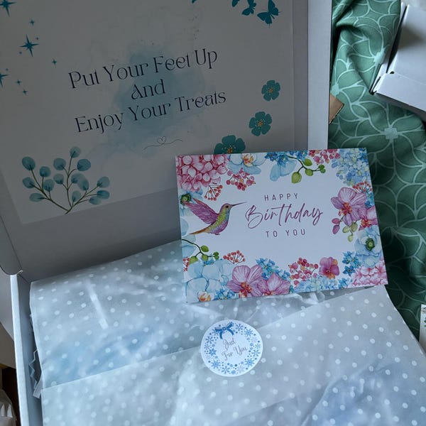 Pamper Gift Box for Her Teenage Tween Birthday Sleep Over Pamper Self ...