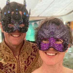 Blind Mask Gothic Masquerade Masks for Men for Women Dark | Etsy