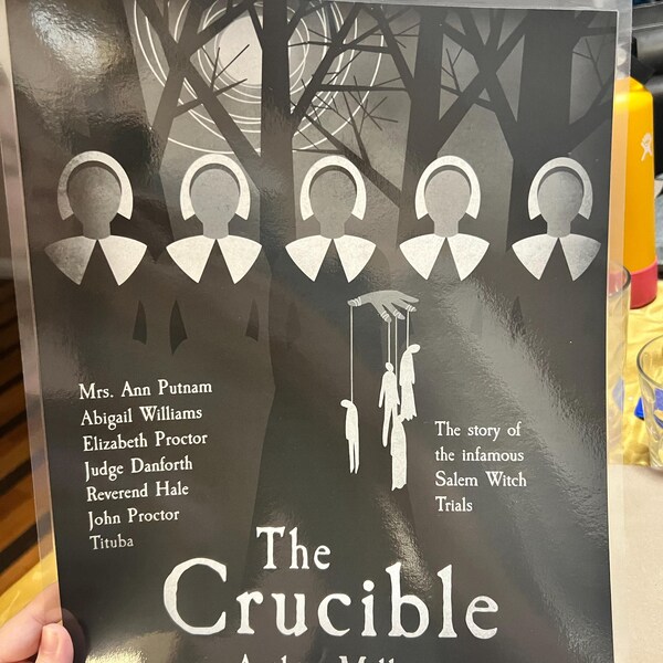 The Crucible. Art Print Based on the Classic American Play. Matte Paper ...