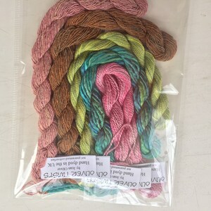 MEDIUM COTTON Hand Dyed Embroidery Thread 6/2 Wt. - Etsy