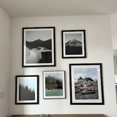 Pacific Northwest Wall Art, Cottagecore Enchanted Forest Print ...