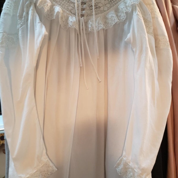 Victorian Nightgown, Edwardian Clothing, Antique Night Gown, Vintage ...