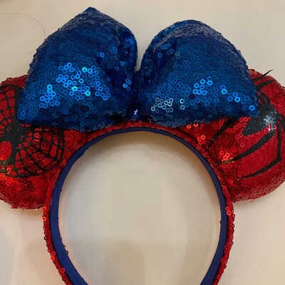 Spider-man Inspired Ears - Etsy