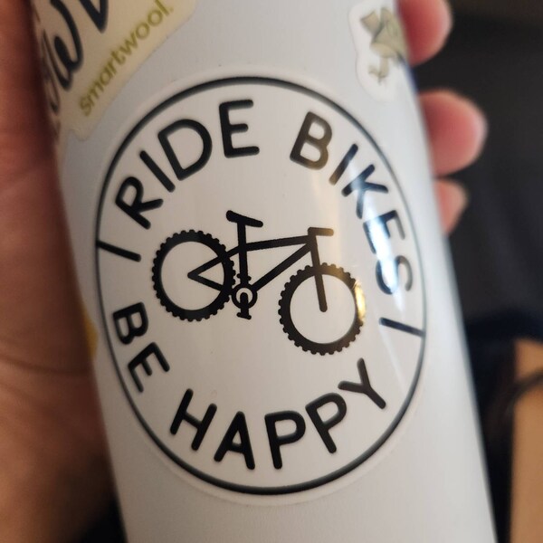 Mountain Bike Sticker Set | MTB Decals for Car Windows or Bike Water ...