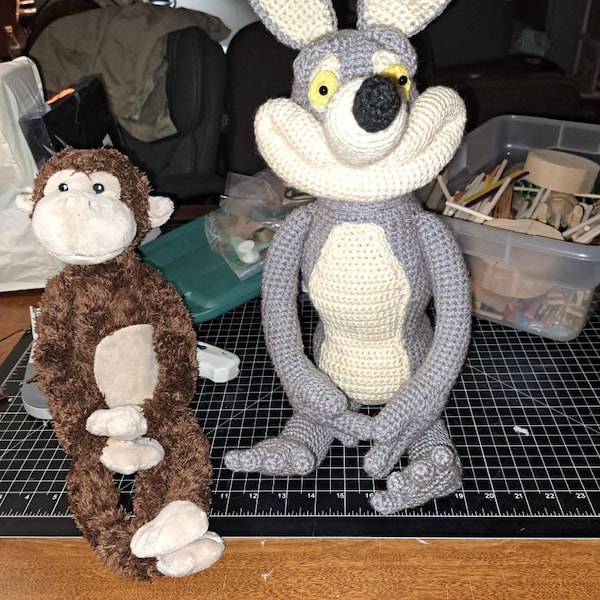 Crochet Coyote Pattern (PDF) - Instant Download (english) - Etsy