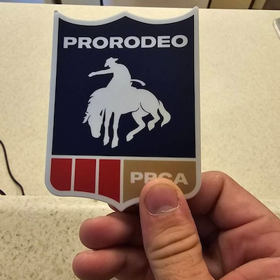 PRCA Pro Rodeo Sticker/decal - Etsy