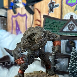 Painted Ragged Wound Orc Miniatures Tabletop RPG, Dungeons and Dragons ...
