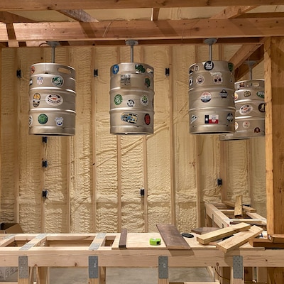 Beer Can Track Lighting Fixture. Track Lights With Track. Aluminum Beer ...