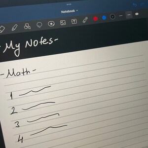 40 DIGITAL NOTEPAD SHEET Goodnotes Sheet Notability Sheet | Etsy