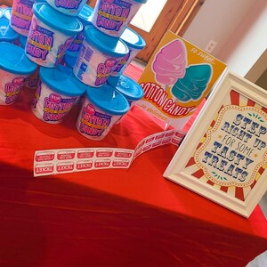 Guess How Many Carnival Theme Cards Circus Guessing Game | Etsy