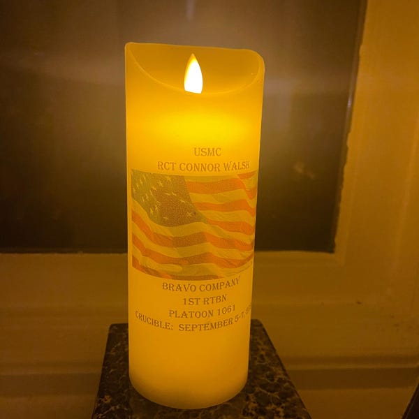 Army Forge Customizable Graduation Candle Celebrate the Journey to ...