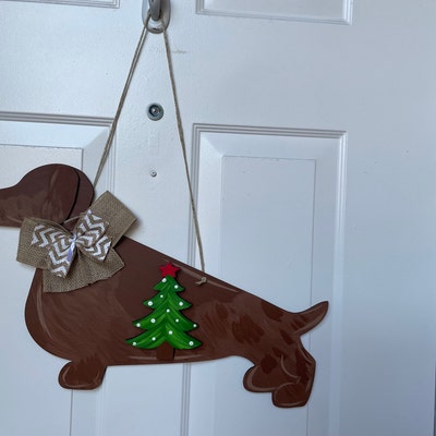 Interchangeable Weenie Dogs , Weenie Dog Door Signs, Dachshund Signs - Etsy