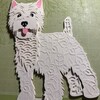 Westie SVG Layered West Highland Terrier Cutting File - Etsy