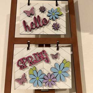 Dragonfly and Daisy DIY Porch Leaner, Spring Porch Leaner, Dragonfly ...