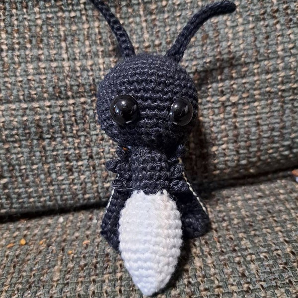 PATTERN: Flicker the Firefly - Crochet Firefly Pattern - Amigurumi ...