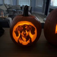 CHECK ENGINE LIGHT Pumpkin Carving Stencil, 8 Car Repair Halloween ...