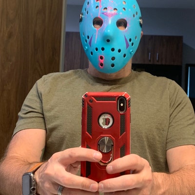 Friday the 13th NES Retro Jason Mask - Etsy
