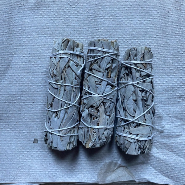 Wholesale White Sage Bundles 4” Inch White Sage Smudge Sticks Bulk, Organic White Sage at ...