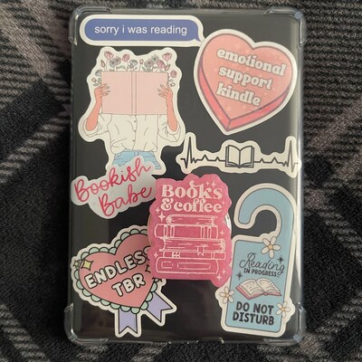 MINI Endless TBR Book Club Sticker L Bookworm Sticker Bibliophile ...