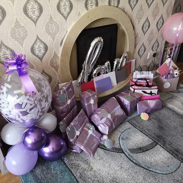 Birthday Money Popping Balloon Personalised Birthday Balloon POP ME DIY ...