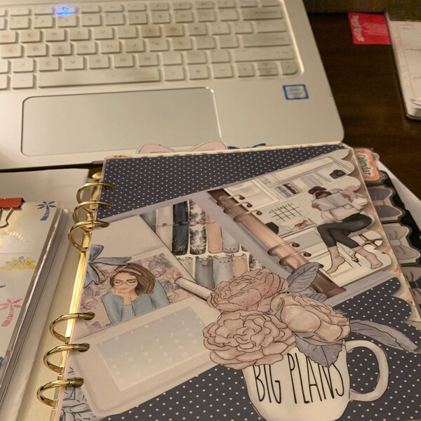 Ring Planner Agenda | A5 Six Ring Planner and Ring Personal Planner ...