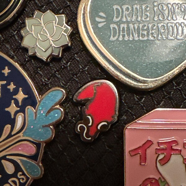 Worm on a String Mini Pins! - Etsy