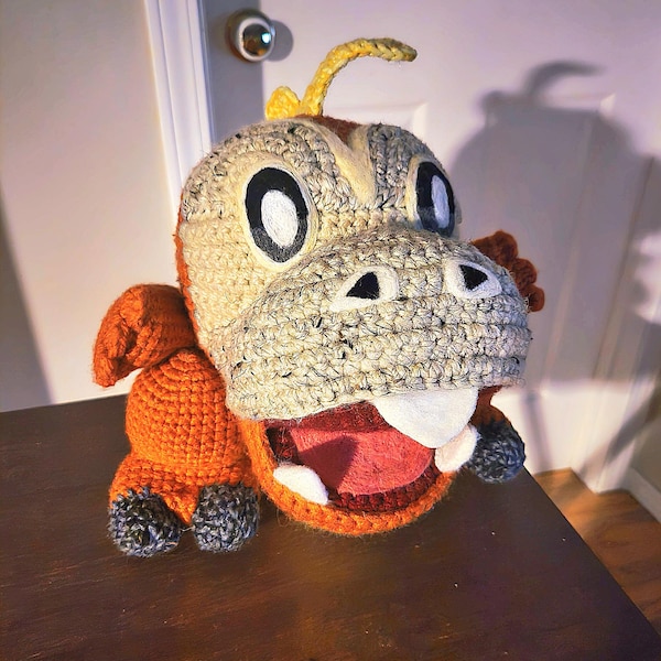 Fuecoco Crochet Pattern - Etsy