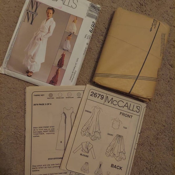 Simplicity Sewing Pattern 0682 - Series 2 Couturier Doll Clothes for 15 ...
