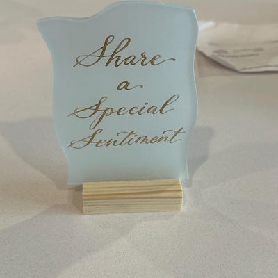 Tropical Palm Leaf Name Tags Handwritten Monstera Names With Hole Punch ...