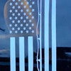 Thin Blue Line Flag Vinyl Sticker Decal for Truck, Car Window and More ...