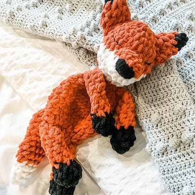 Pattern: Fergus the Fox Snuggler Pattern Crochet Fox Crochet - Etsy