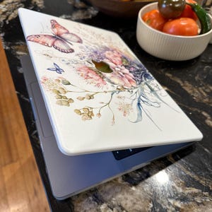 Elegance Purple MacBook Shell Case Decal Cover for New MacBook M1 Pro ...