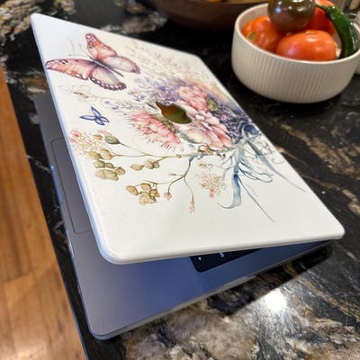 Elegance Purple MacBook Shell Case Decal Cover for New MacBook M1 Pro ...