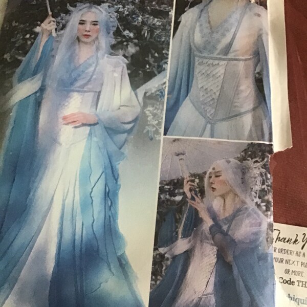 Simplicity Pattern 8482 Matrix Trinity Duster Coats Gothic Hooded Size ...