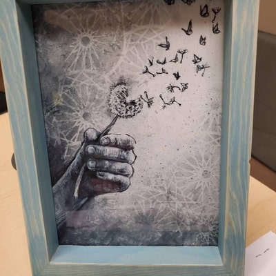 Texas Bluebonnet Collage Wall Art Print, Texas Hill Country, State ...