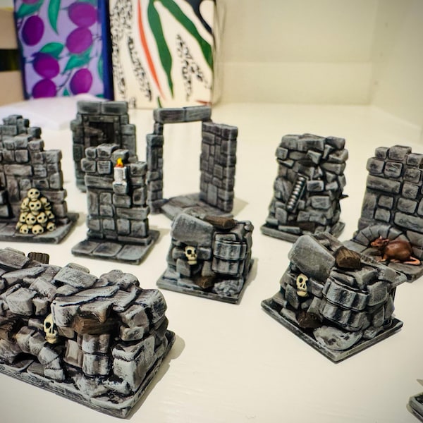 Multi-color Brig & Barc RPG World Map Markers | Dungeons N Dragons ...