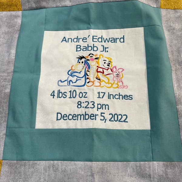 Winnie the Pooh Friends Embroidery Design: Eeyore, Tigger, Piglet (PES ...