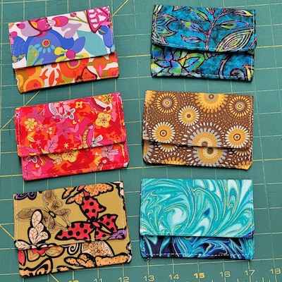 NEW Payday Pattern by Annie Zipper Compartments Purse Organizer Credit ...