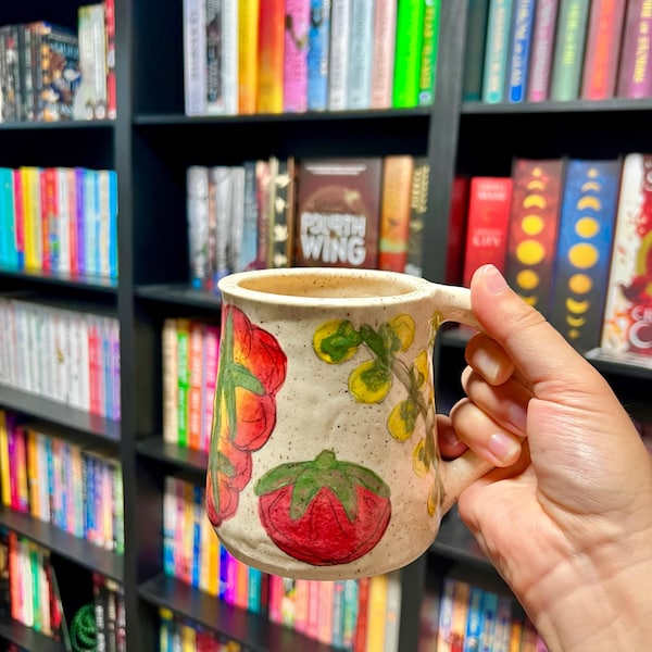 Handmade Tomato Mug Made to Order!! - Etsy