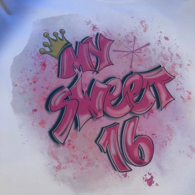 Pink My Sweet 16 Birthday Image, Sixteen Bday, Crown, Birthday ...
