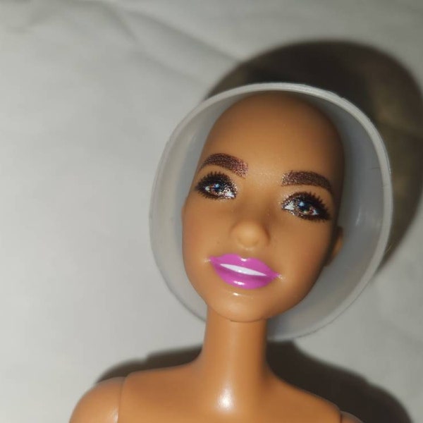 1/8 1/6 1/4 1/3 Head Clear Silicone Wig Cap Protection Cover for BJD ...