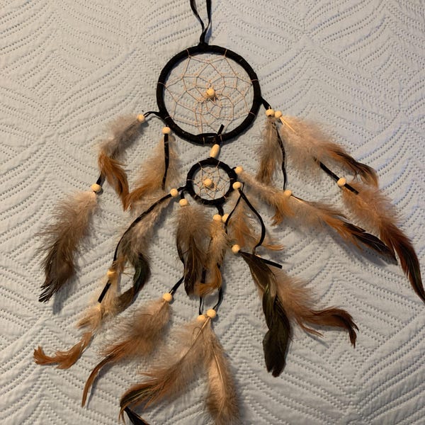 Authentic Ojibwe Handmade Dreamcatcher | Traditional Ojibwe ...