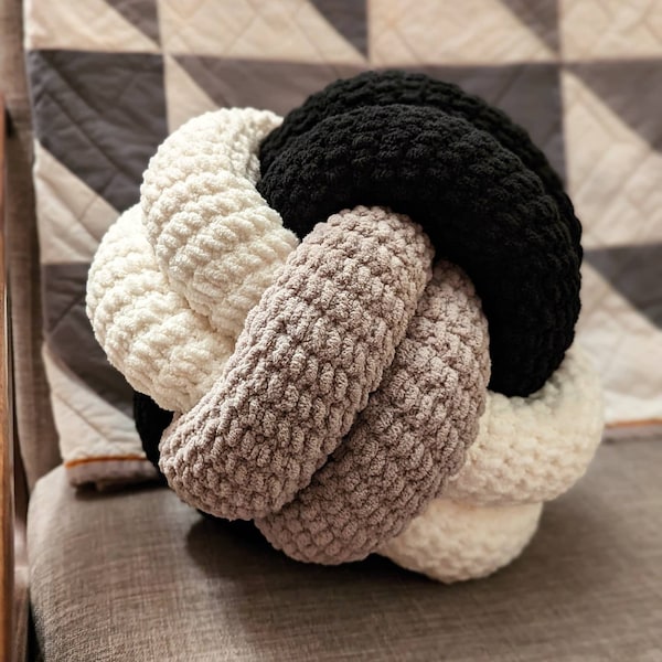 CROCHET PATTERN ⨯ Knot Pillow ⨯ the Mare - Etsy