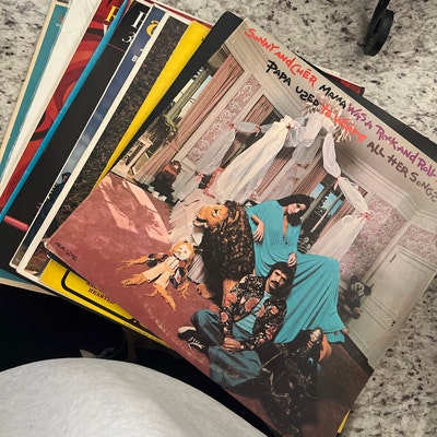 12 Random Used Vinyl Record Albums WITH Jackets for - Etsy