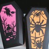 Pack 4 Coffin Box SVG, Silhouette Studio Templates Creating Halloween ...