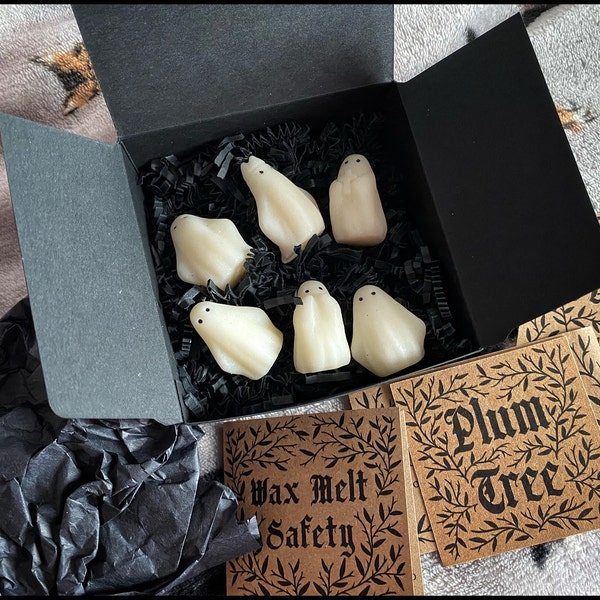 Ghostly Vanilla Soy Wax Melts - Gothic Wax Melts, Ghost, Ghosts, Witchy ...