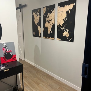 Wood Map of United States Large Wooden Wall Art US Map - Etsy