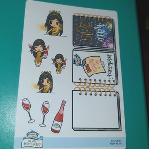 Morning Routine Stickers, Night Time Routine Stickers, Hand Lettering ...